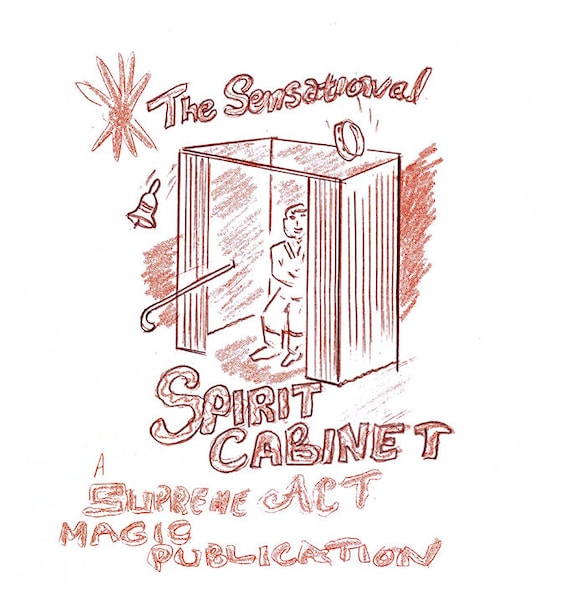 SENSATIONAL SPIRIT CABINET Act Published by Supreme Magic | Etsy