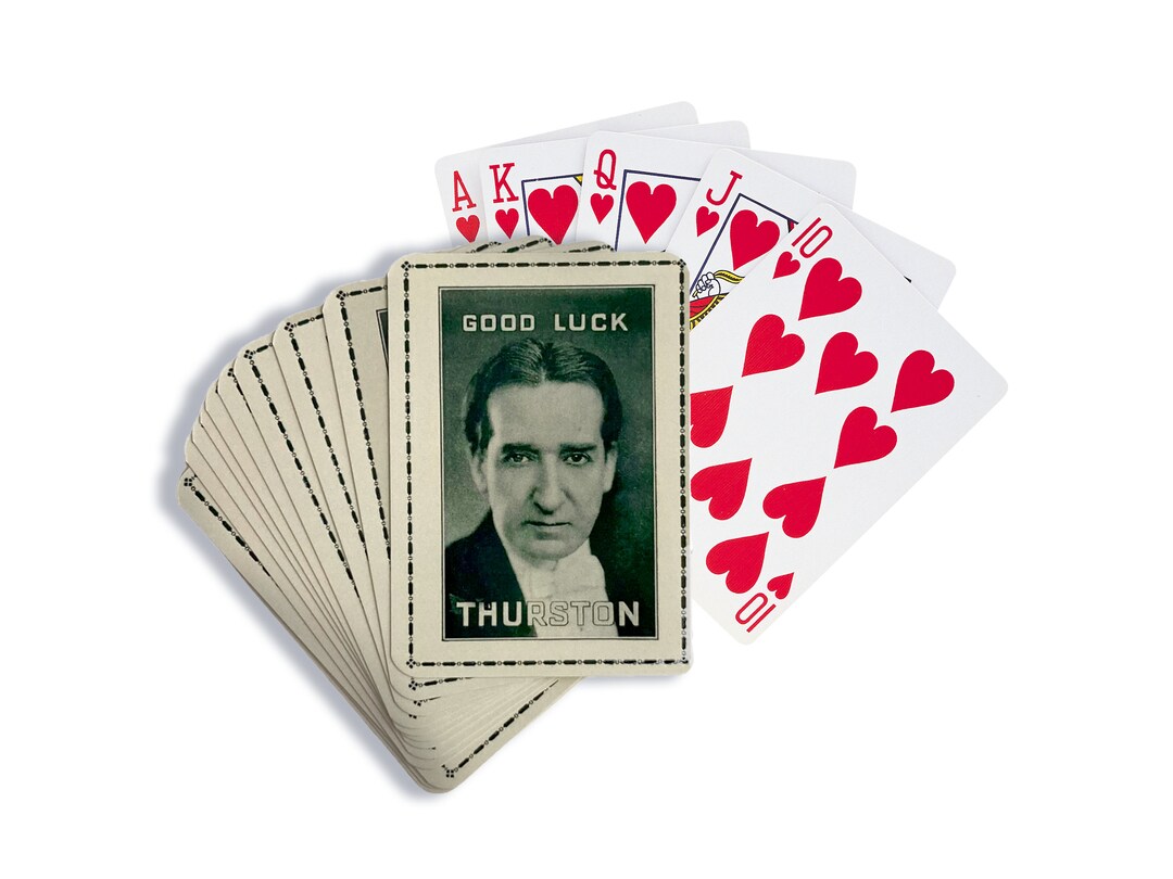 HOWARD THURSTON Playing Cards - Etsy