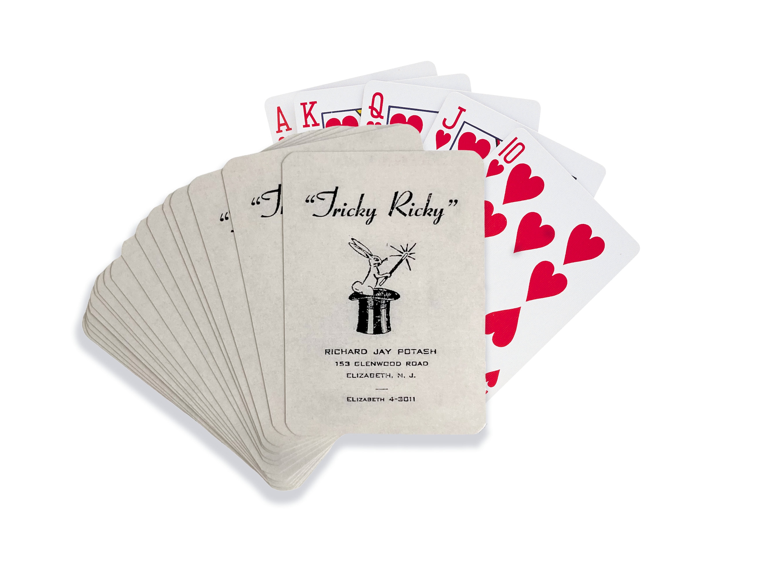 TRICKY RICKY Playing Cards - Etsy