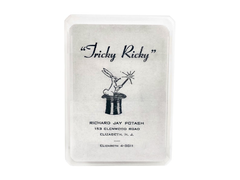 TRICKY RICKY Playing Cards - Etsy