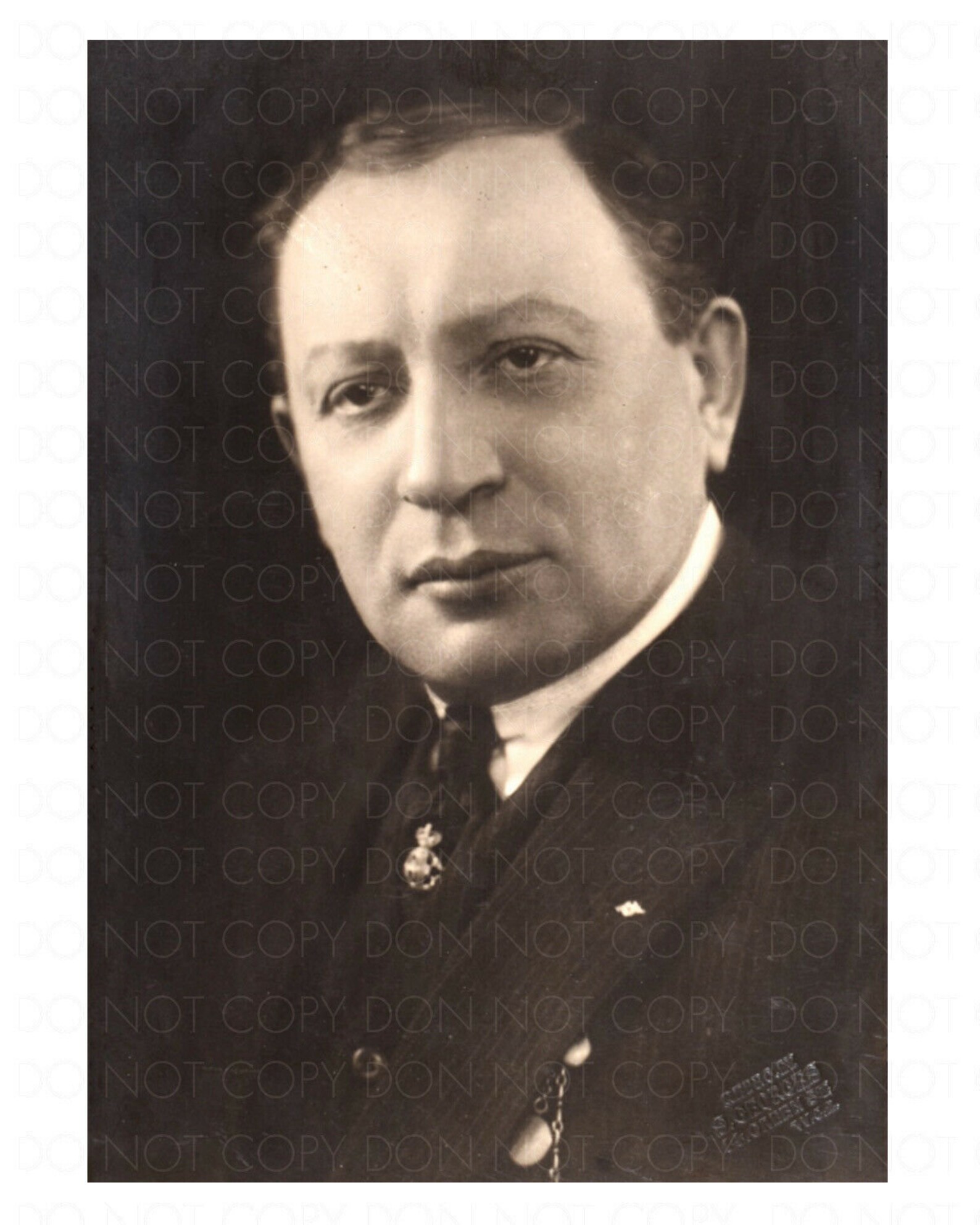 HORACE GOLDIN 8 X 10 Bust Portrait (1920s) / Archival Magician Photo ...
