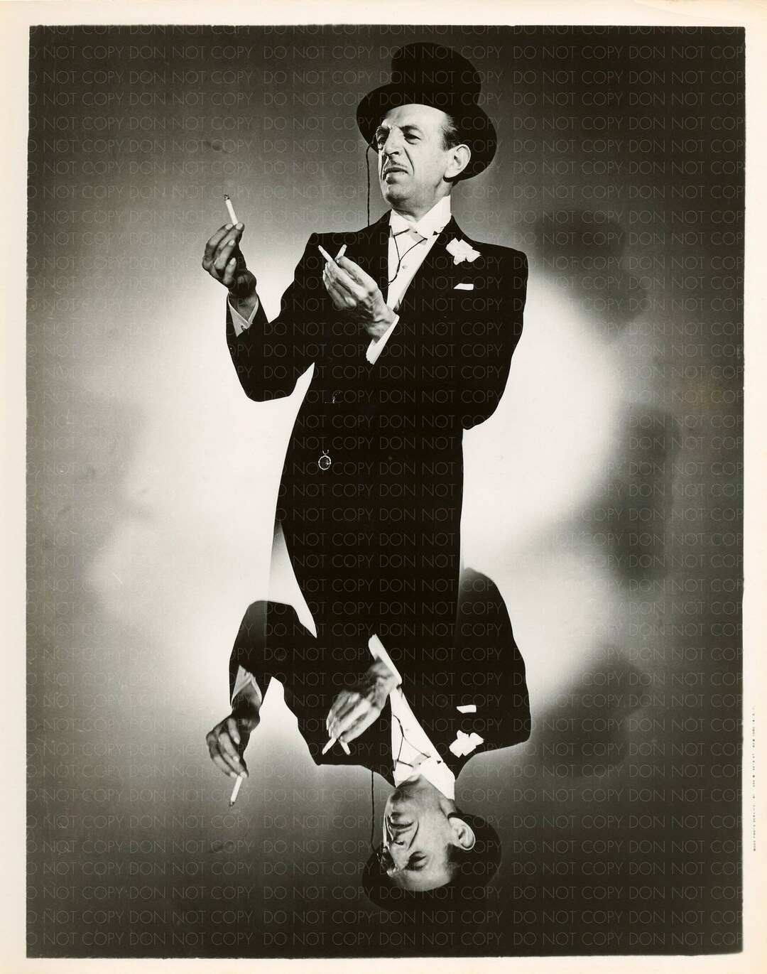 CARDINI DOUBLE IMAGE Publicity Photo - Fantastic 8X10 B&W Archival ...