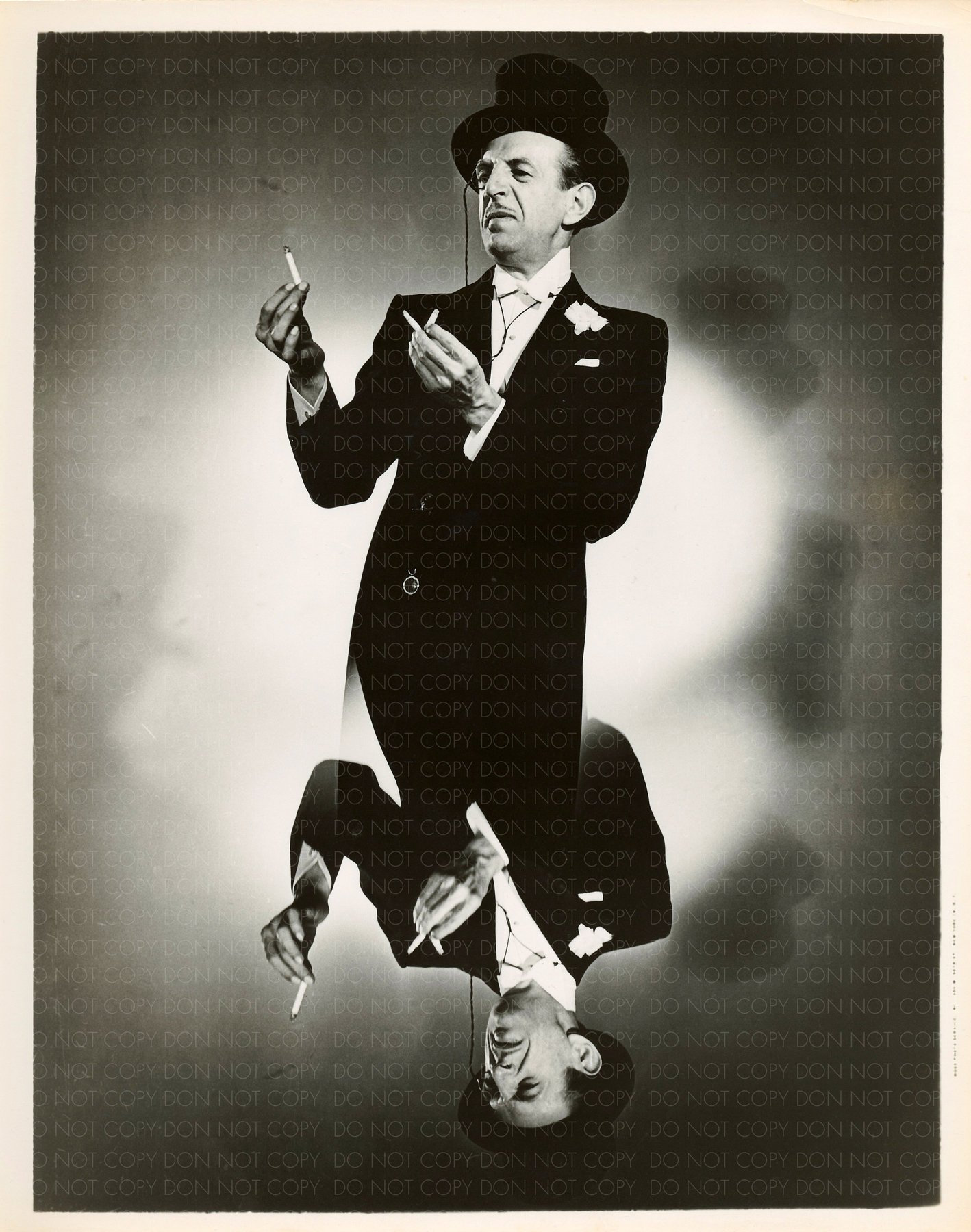 CARDINI DOUBLE IMAGE Publicity Photo Fantastic 8X10 B&W Archival ...