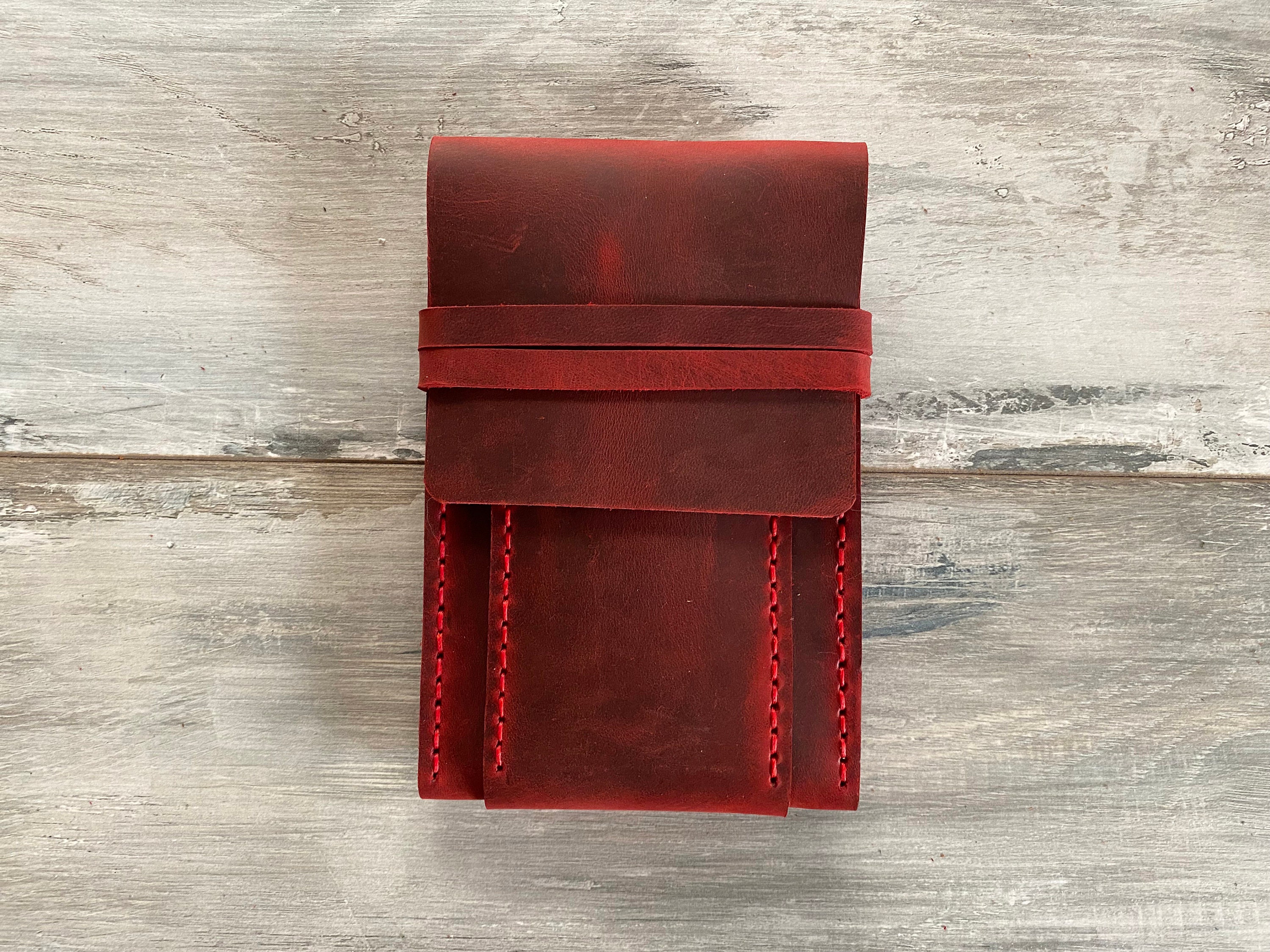 Yellow Leather Cigar Case Leather Cigar Box Rustic Leather - Etsy