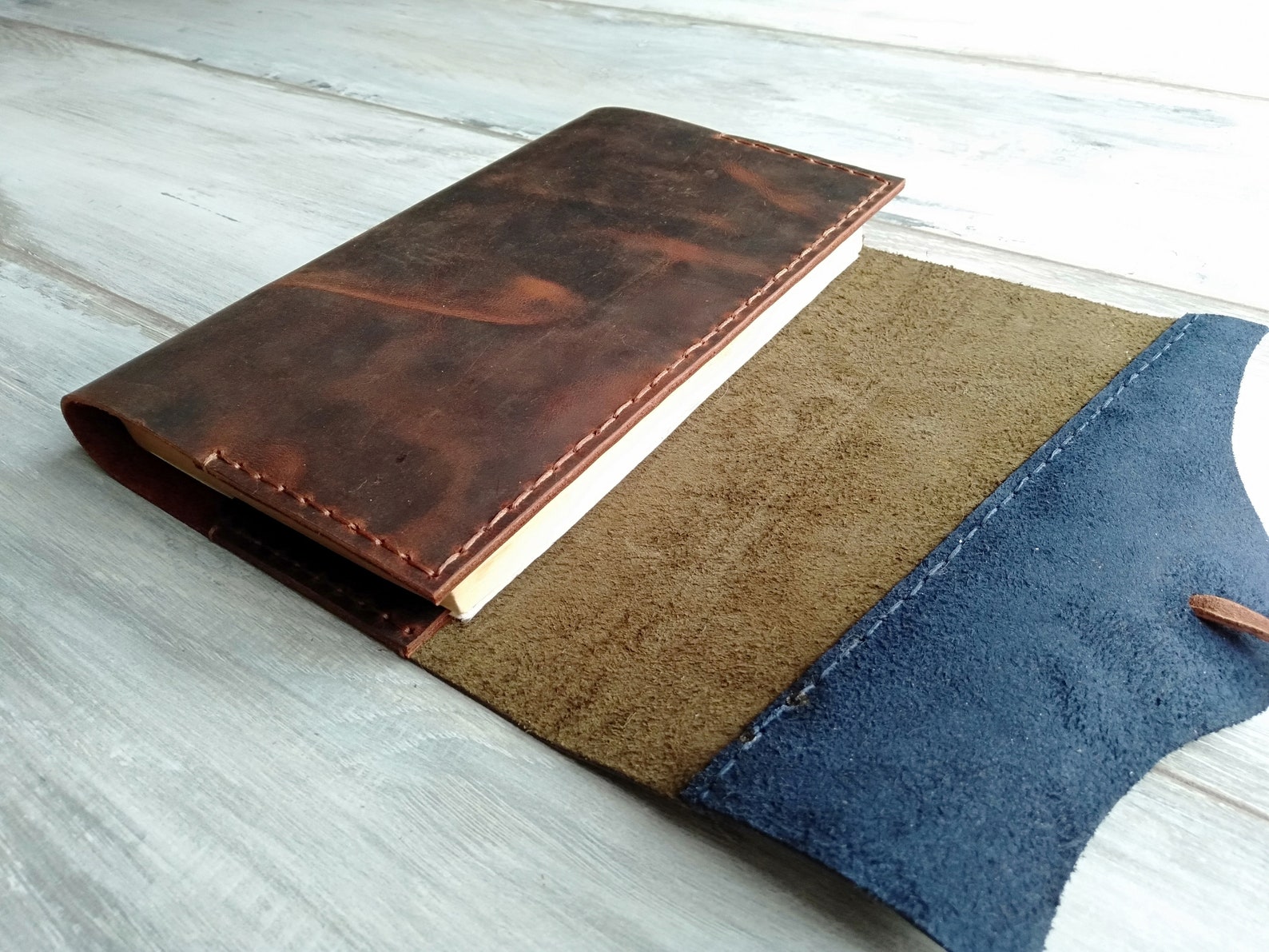 Leather Book Cover Leather Journal Case Journal Cover Bible Cover ...