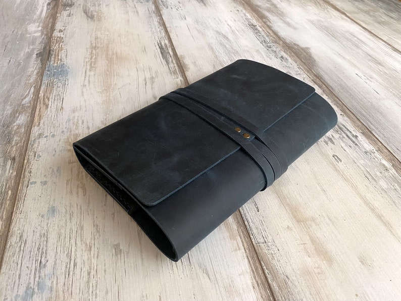 Green Leather Book Cover Leather Journal Case Journal Cover - Etsy