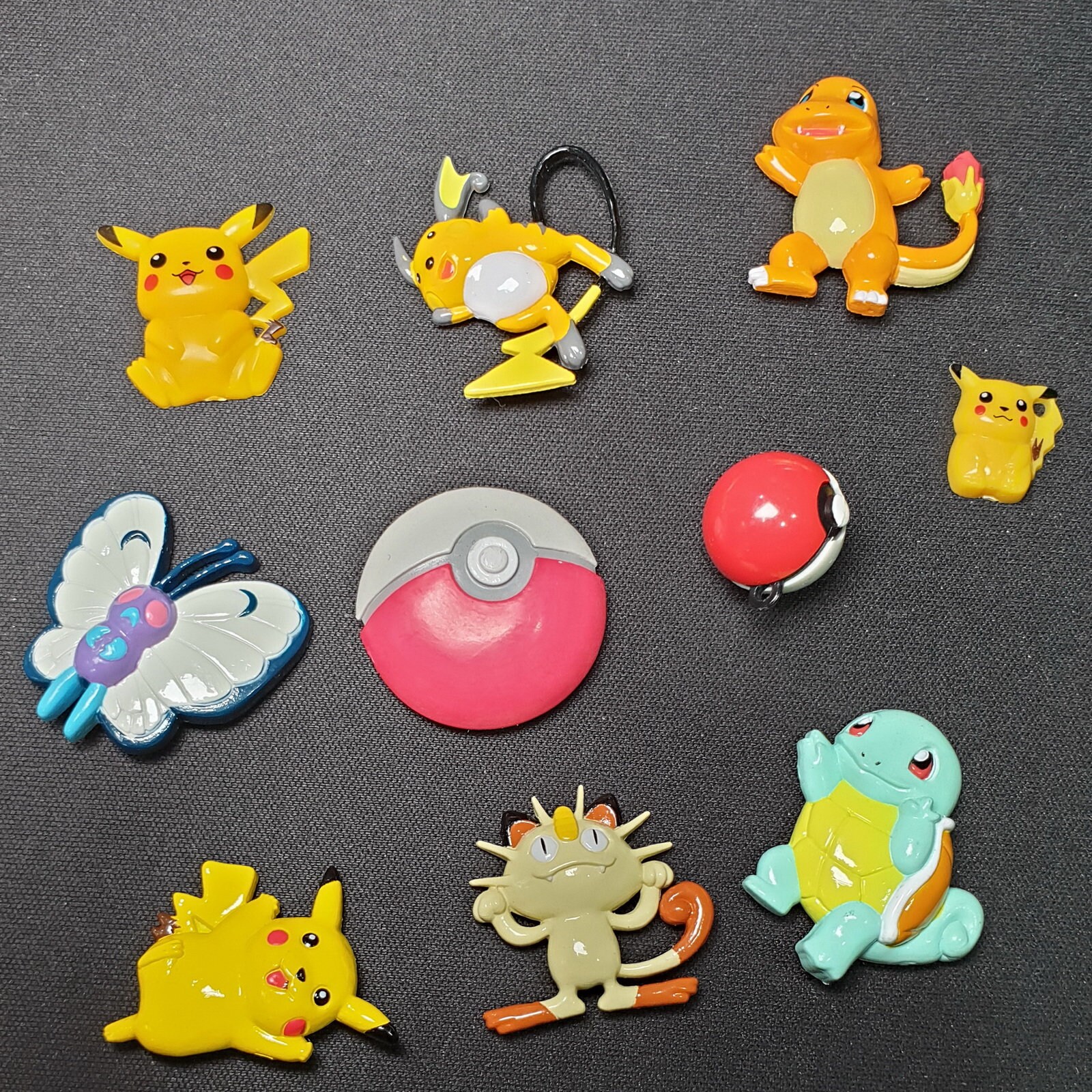 Poketmon Miniature 10pcs Attach your poketmon anywhere Made | Etsy
