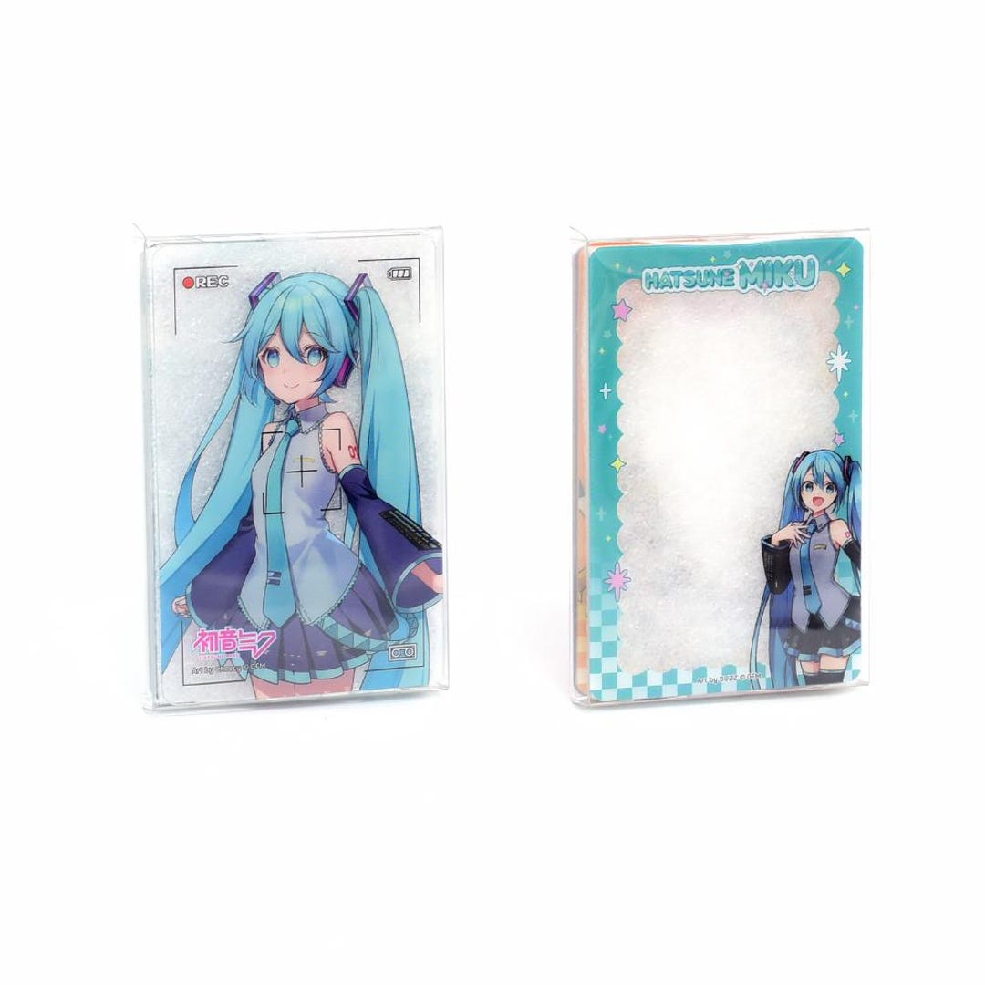 Hatsune Miku Transparent Photo Card Set Korean Pop-up Store Product - Etsy