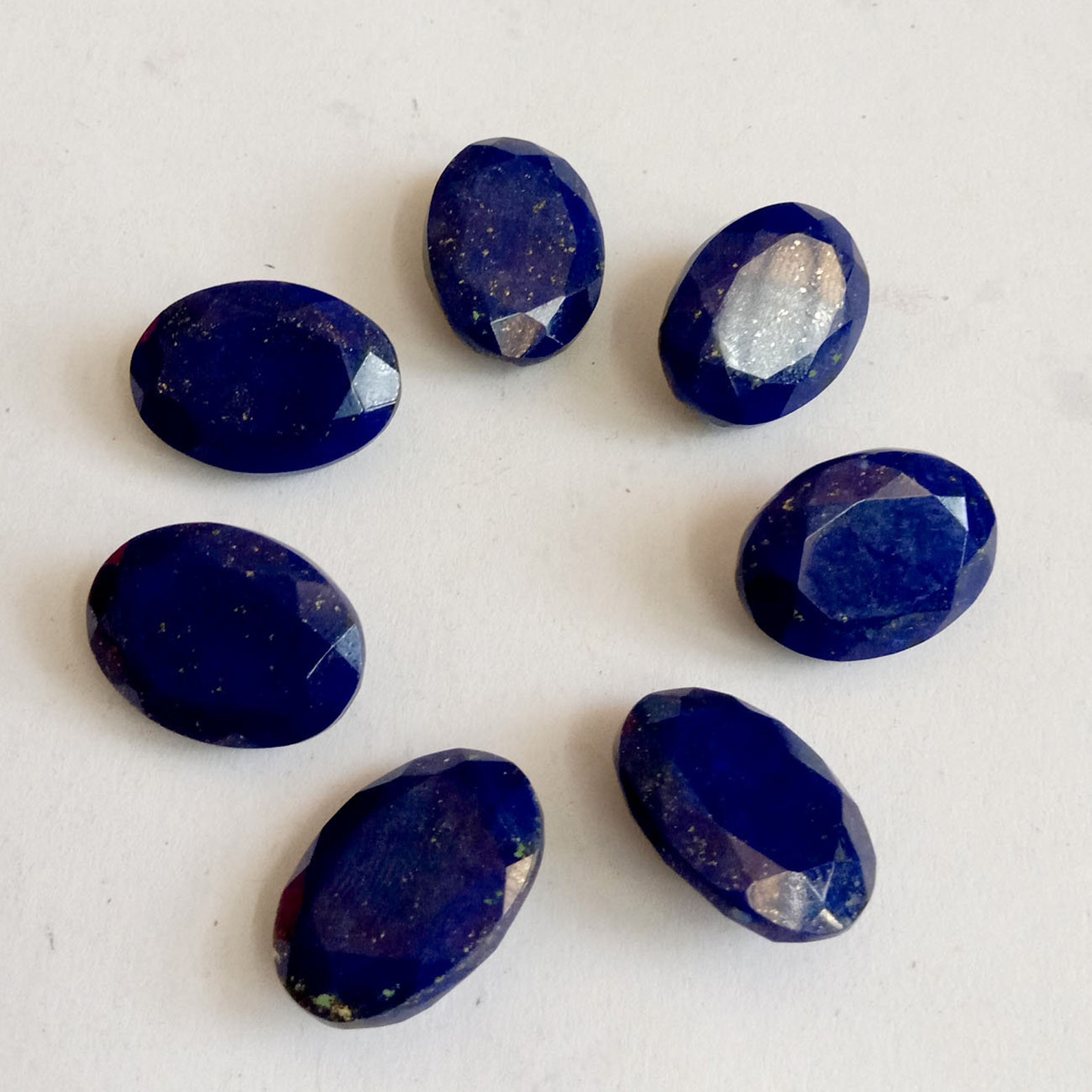 Natural Lapis Lazuli Oval Faceted Cut 3x5mm to 18x25mm - Etsy