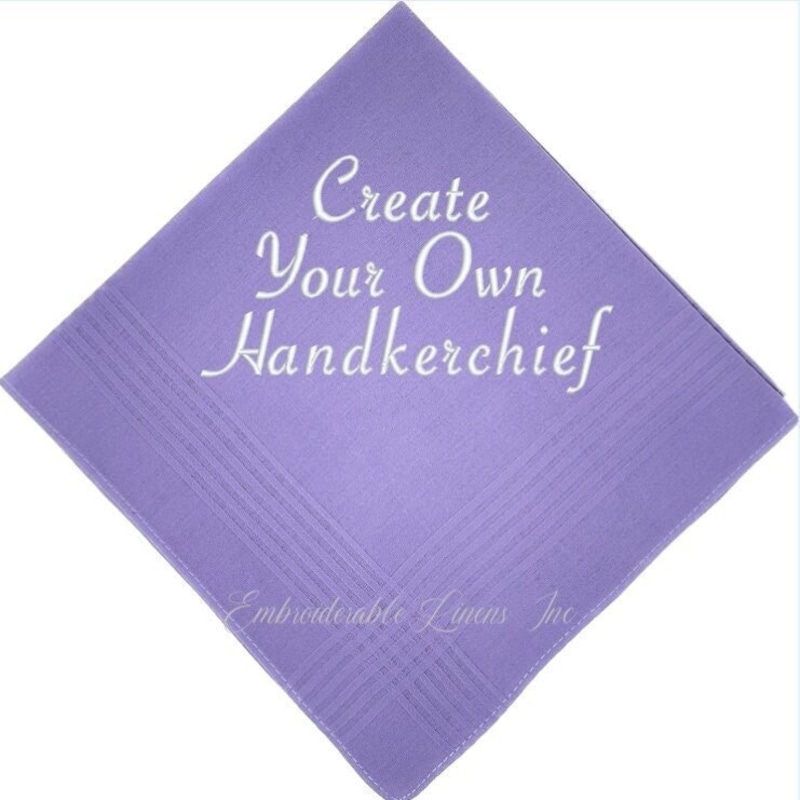 Purple Handkerchiefs - Etsy
