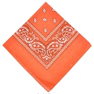 Best Seller- Personalized Cotton Bandana, Personalized With Your Words ...