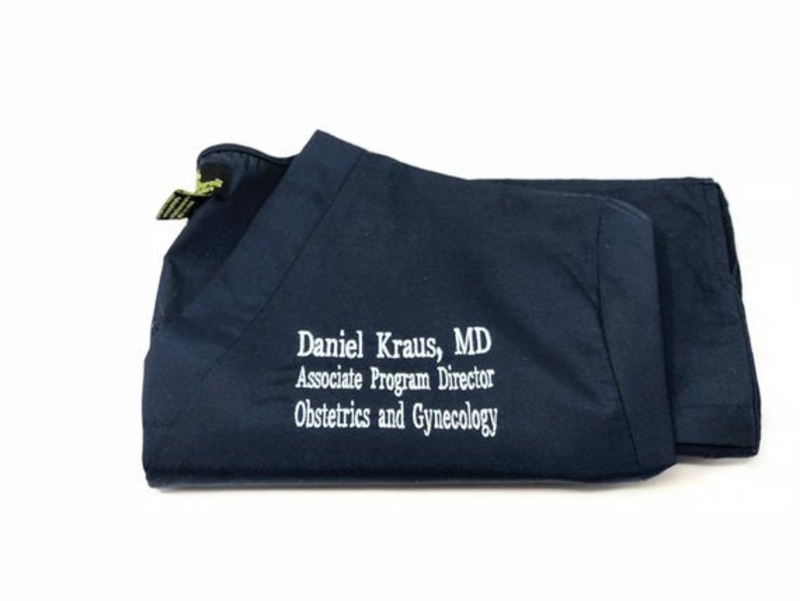 Custom Embroidered Scrub Set, Personalized Medical Apparel - Etsy