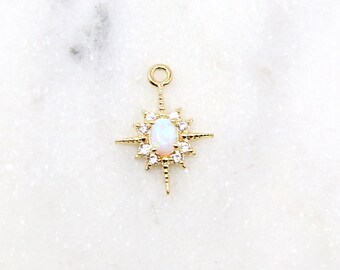 4 Point Star Pendant - Etsy