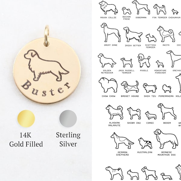 Dog Breed Charms - Etsy