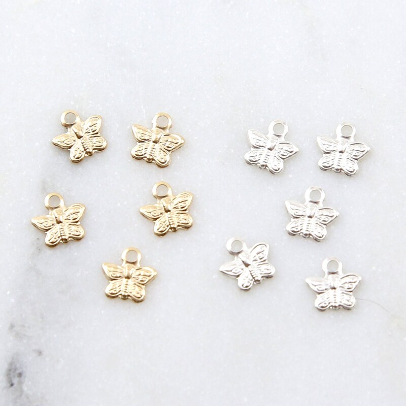 Butterfly Charms - Etsy