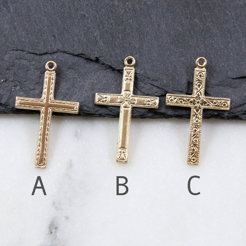 Ornate Cross Pendant - Etsy