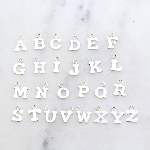 Alphabet Charms - Etsy