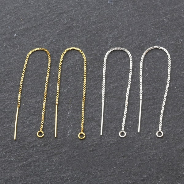 Threader Earrings - Etsy