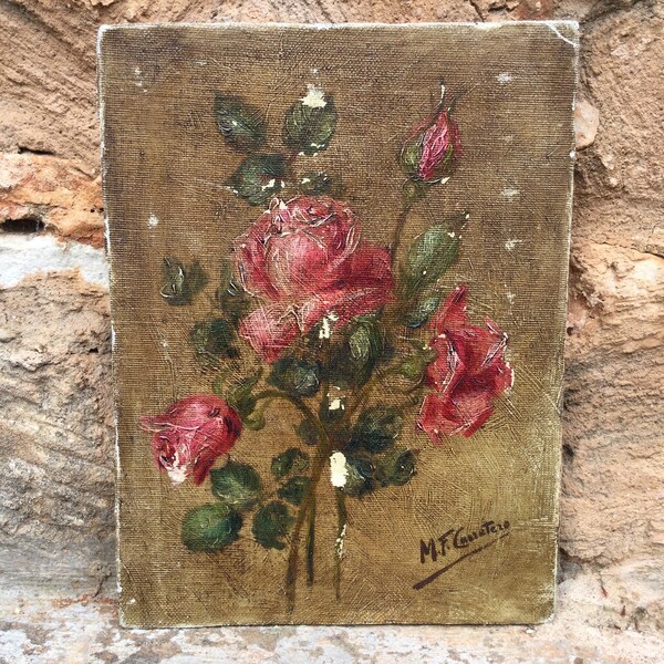 Shabby Chic Painting - Etsy