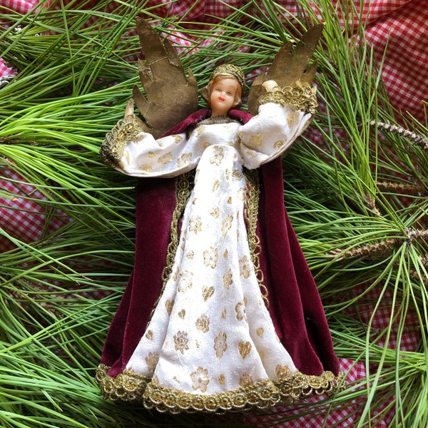 Vintage Angel Tree Topper - Etsy