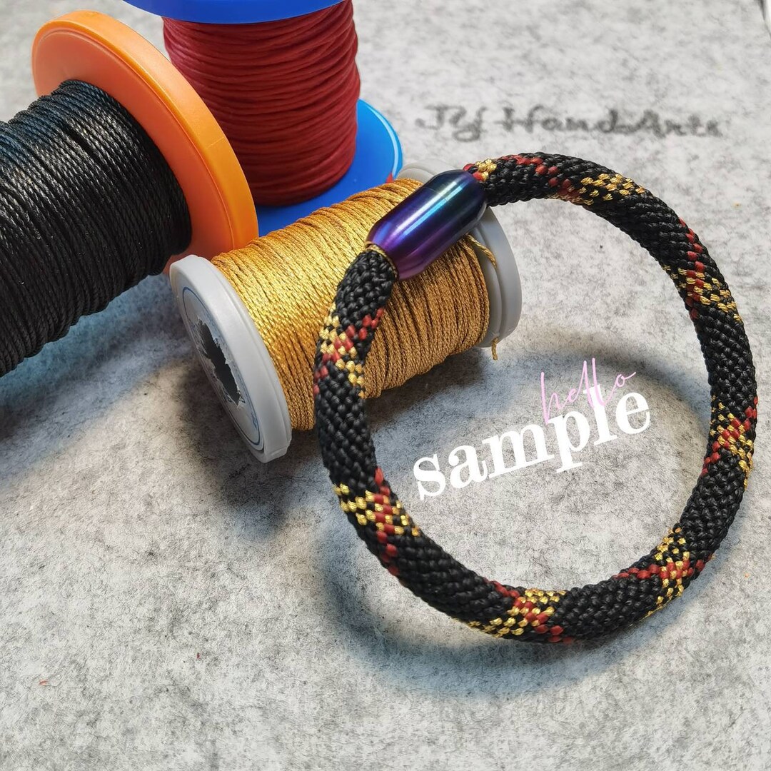 Thread Only Waxed Thread Macrame Thread Kumihimo Thread Waves Knit ...