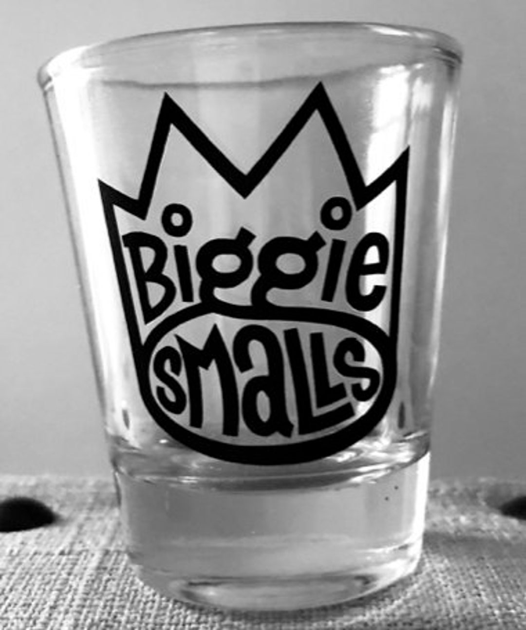Biggie Smalls Logo Shot Glass - Etsy