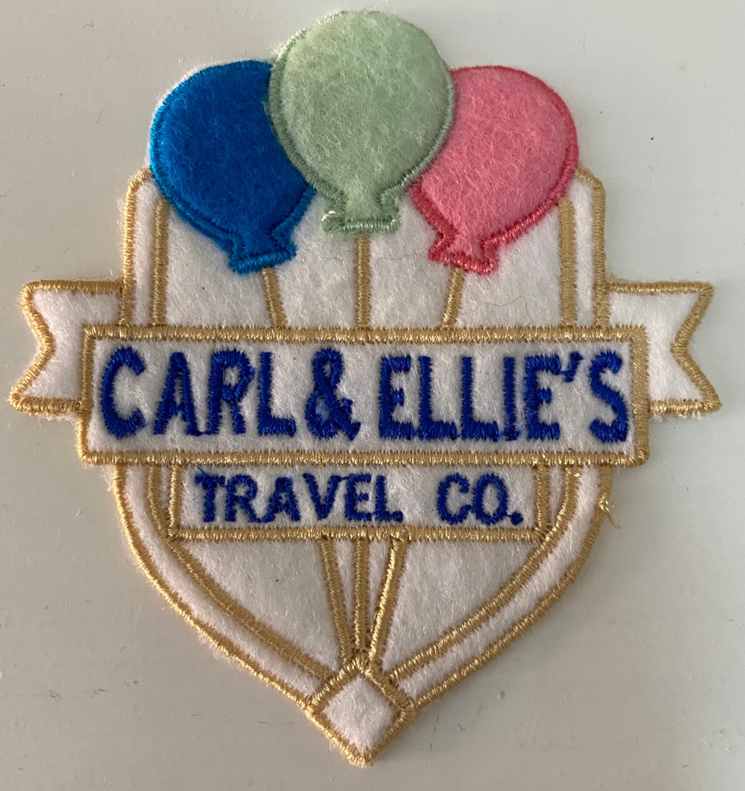 Disney up Inspired Iron on Patch Carl & Ellie - Etsy