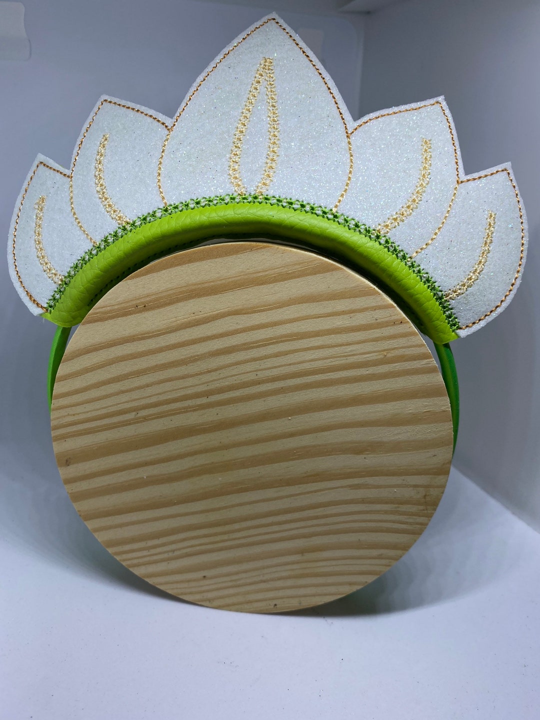 Disney Tiana Inspired Waterlily Tiara Crown Headband Lightweight for ...