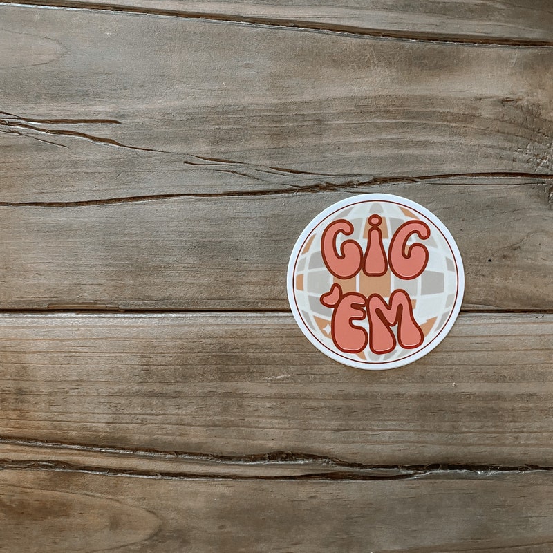 Gig Em - Etsy
