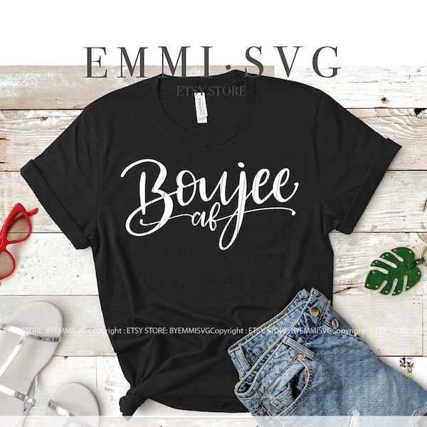 Boujee Svg - Etsy