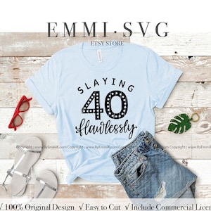 40th Birthday Svg, Forty Birthday, Birthday Saying Svg, Funny Birthday ...