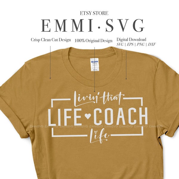 Coach Life Svg - Etsy