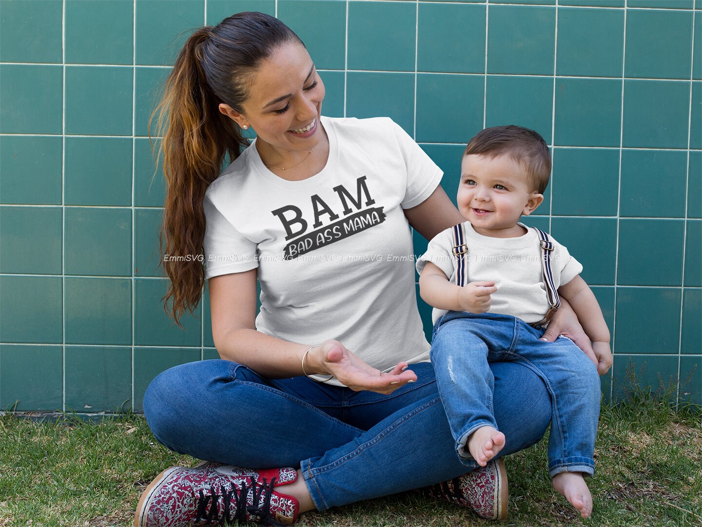 Bam Bad Ass Mom Svg Sassy Mom Svg Boujee Mom Svg Sarcastic Etsy