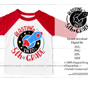 5th Grade Svg, Back to School Svg, Instant Download Svg,eps,dxf,png ...