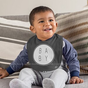 Baby Circle Frame Svg, Baby Logo Svg, Minimalist Design, Round Baby Svg ...