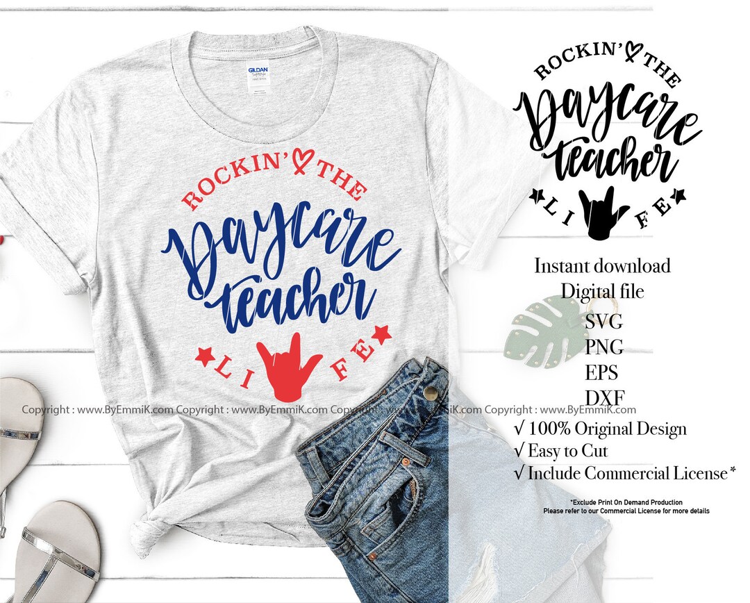 Daycare Teacher Svg, Daycare Provider. Instant Download Svg,png,eps,dxf ...