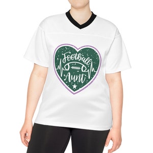 Heart Football Aunt SVG PNG, Distressed Football Shirt Svg, Football ...