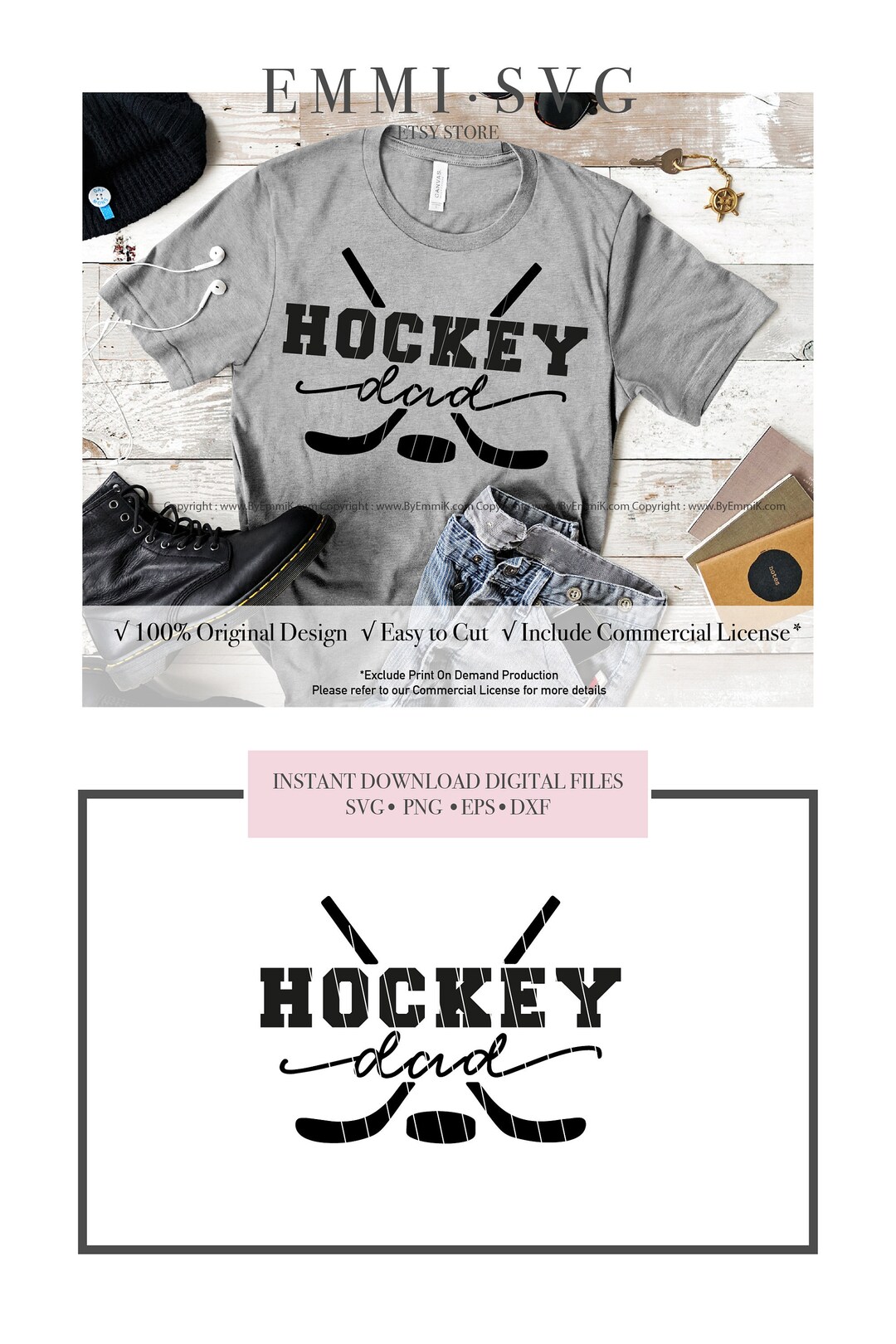 Hockey Dad Svg, Sports Dad Svg, Loud and Proud Dad, Cheer Dad, Gift for ...