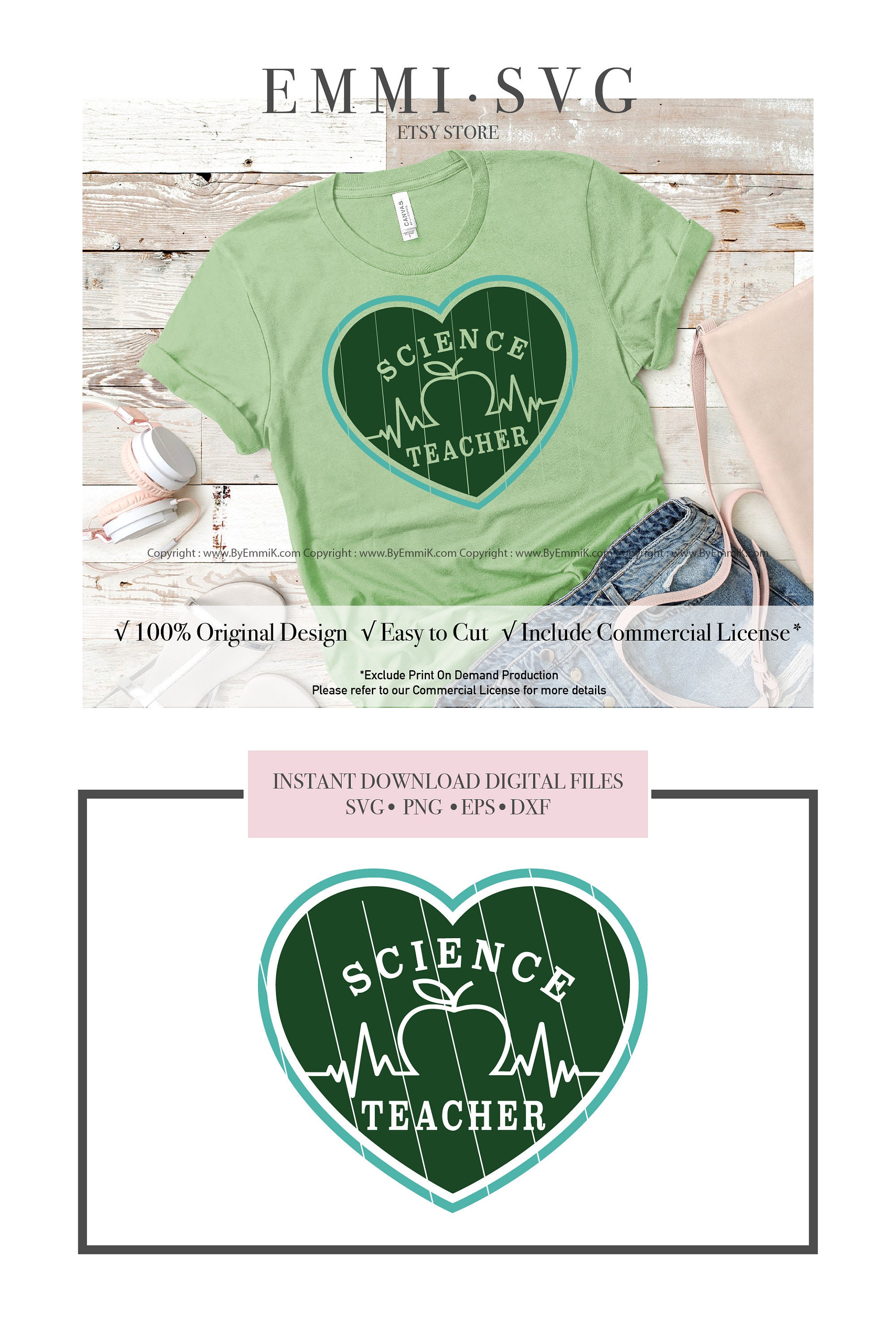 Science Teacher Svg Teacher Shirt Svg Gift for Teacher Love | Etsy