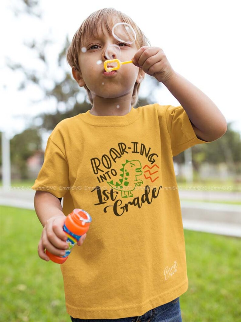 Roaring Into First Grade Svg 1st Grade Svg First Grade Svg | Etsy