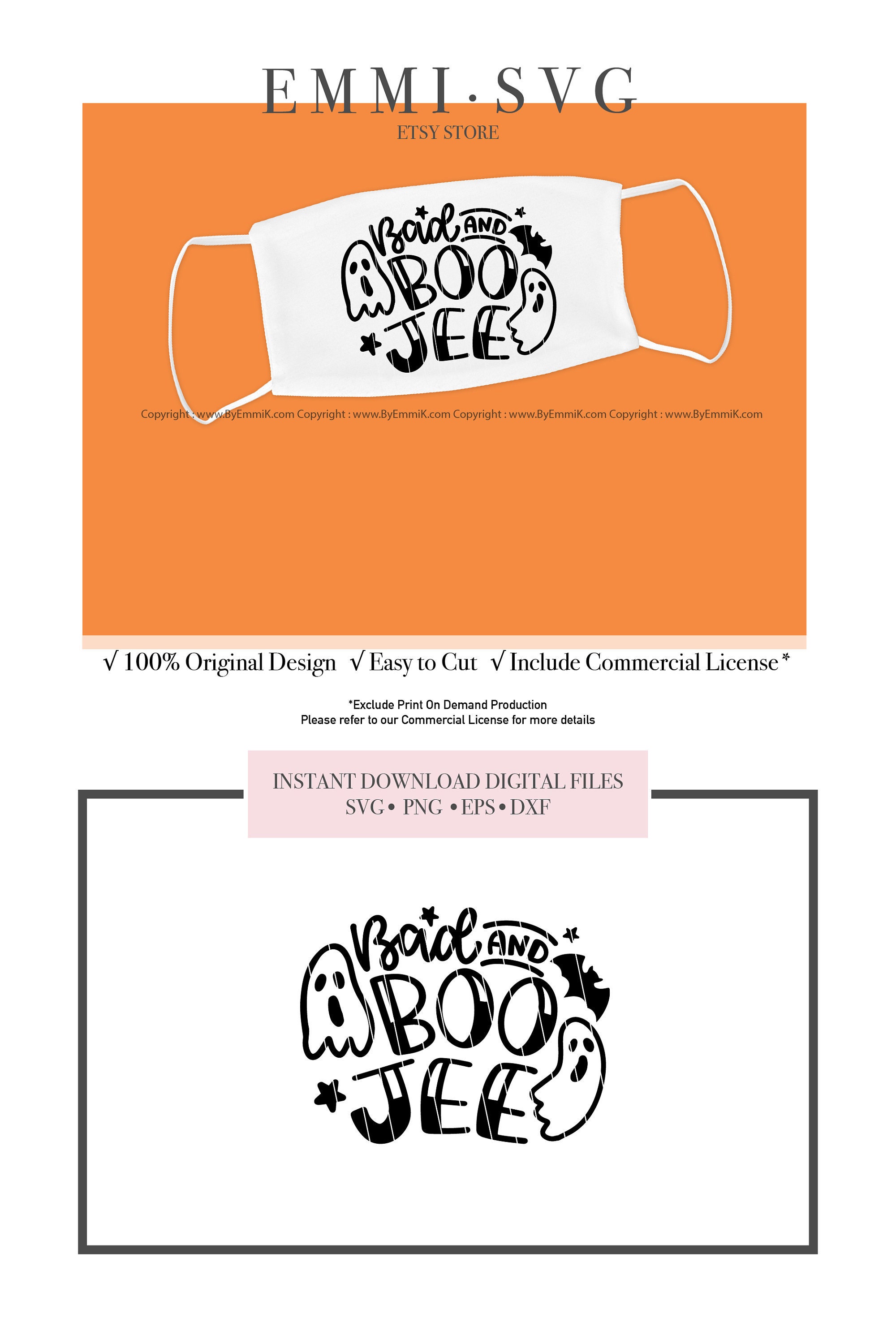 Bad and Boojee Svg Boo Jee Svg Funny Halloween Svg Cute - Etsy Canada