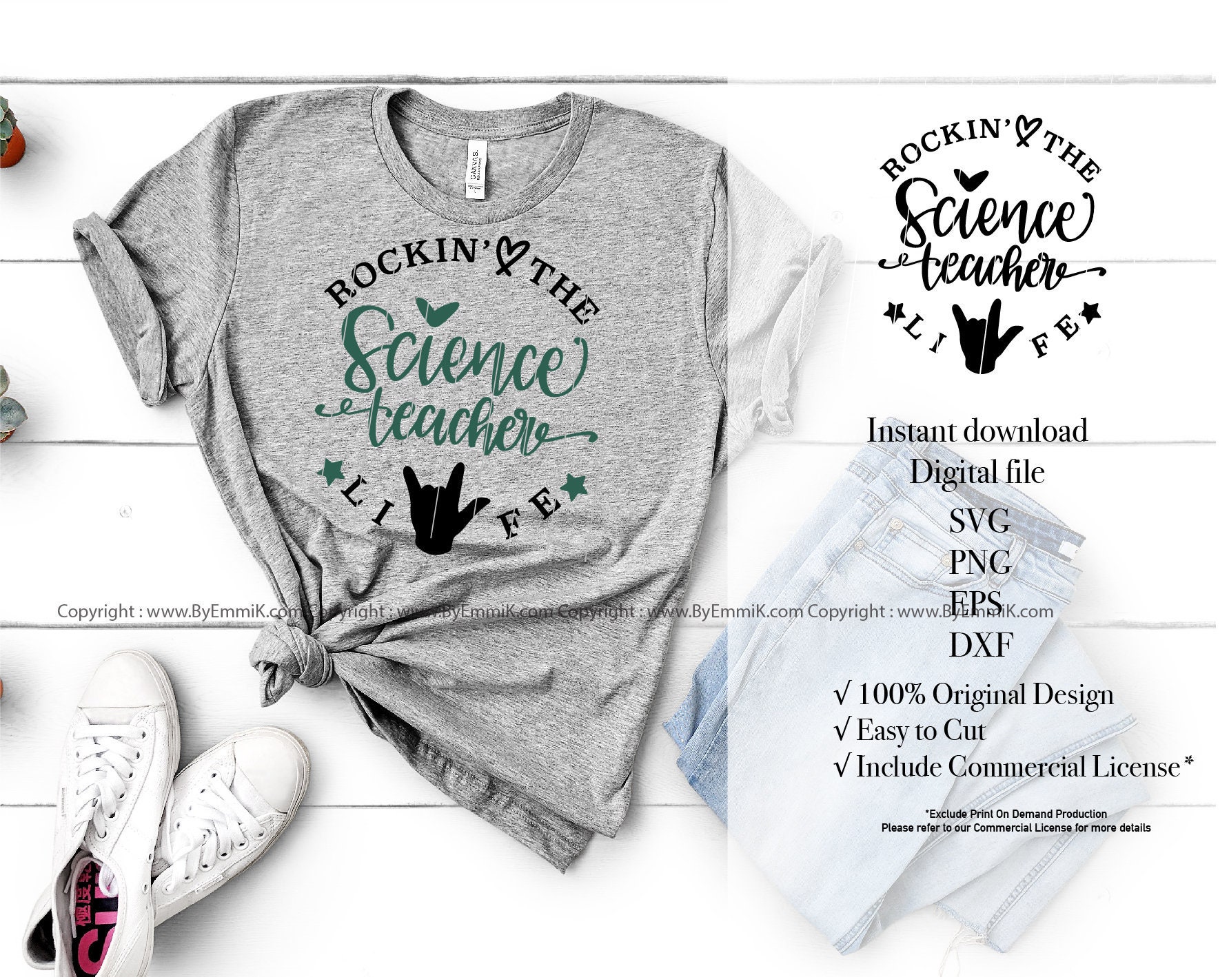 Science Teacher Svg Love Science Svg Rocking the Science | Etsy