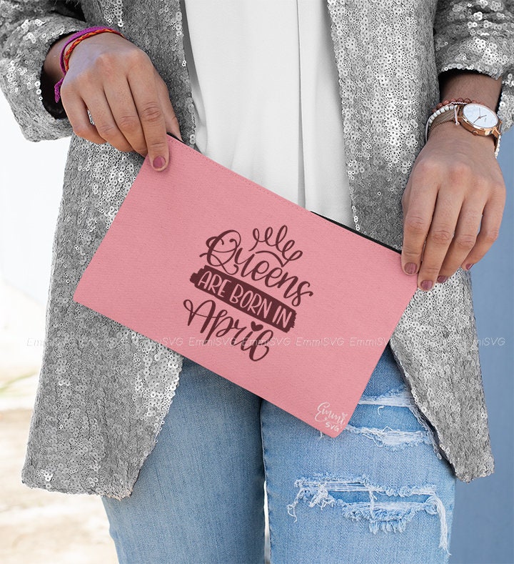 April Birthday Svg April Girl Svg Instant Download Files | Etsy