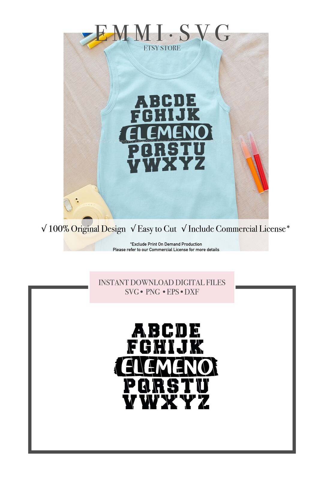 Alphabet Svg, Back to School Svg, ABC Elemeno Svg, Teacher Shirt, Pre K ...