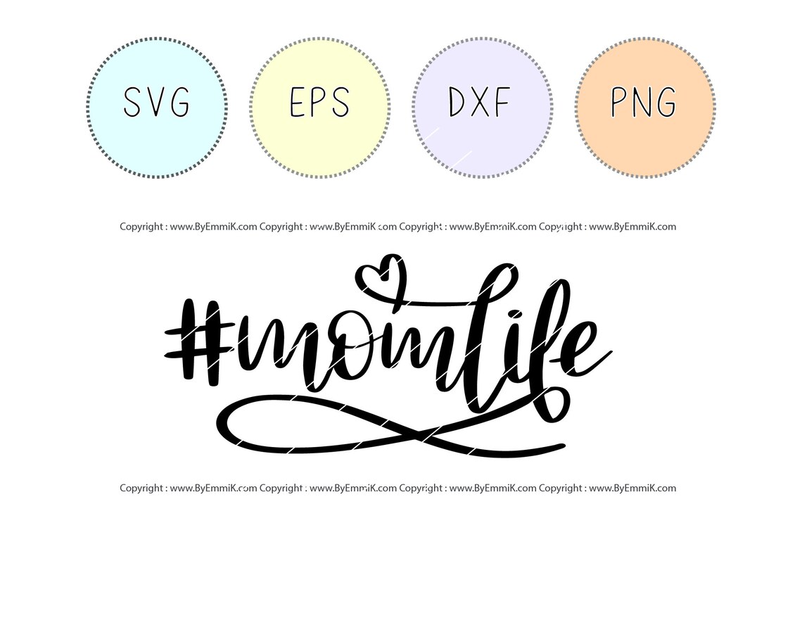 Hashtag Mom Life Svg File for Cricut and Silhouette Cameo, Free ...
