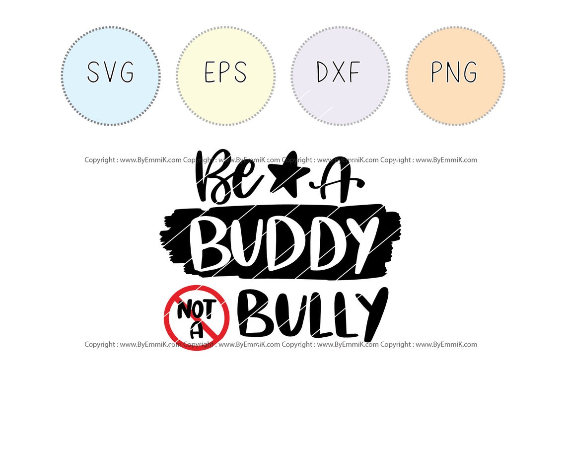 No bully svg anti bully svg stop bullyinstant download | Etsy