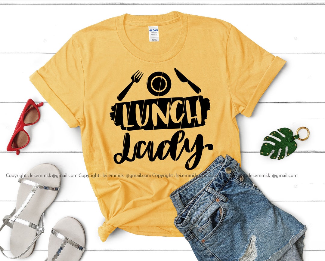 Lunch Lady Svg, Cafeteria Svg, Instant Download Svg,eps,dxf,png, Free ...