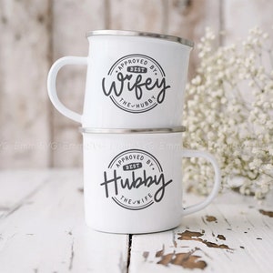 Best Hubby Svg Shirt Design, Best Wifey Ever Svg Files for Cricut ...