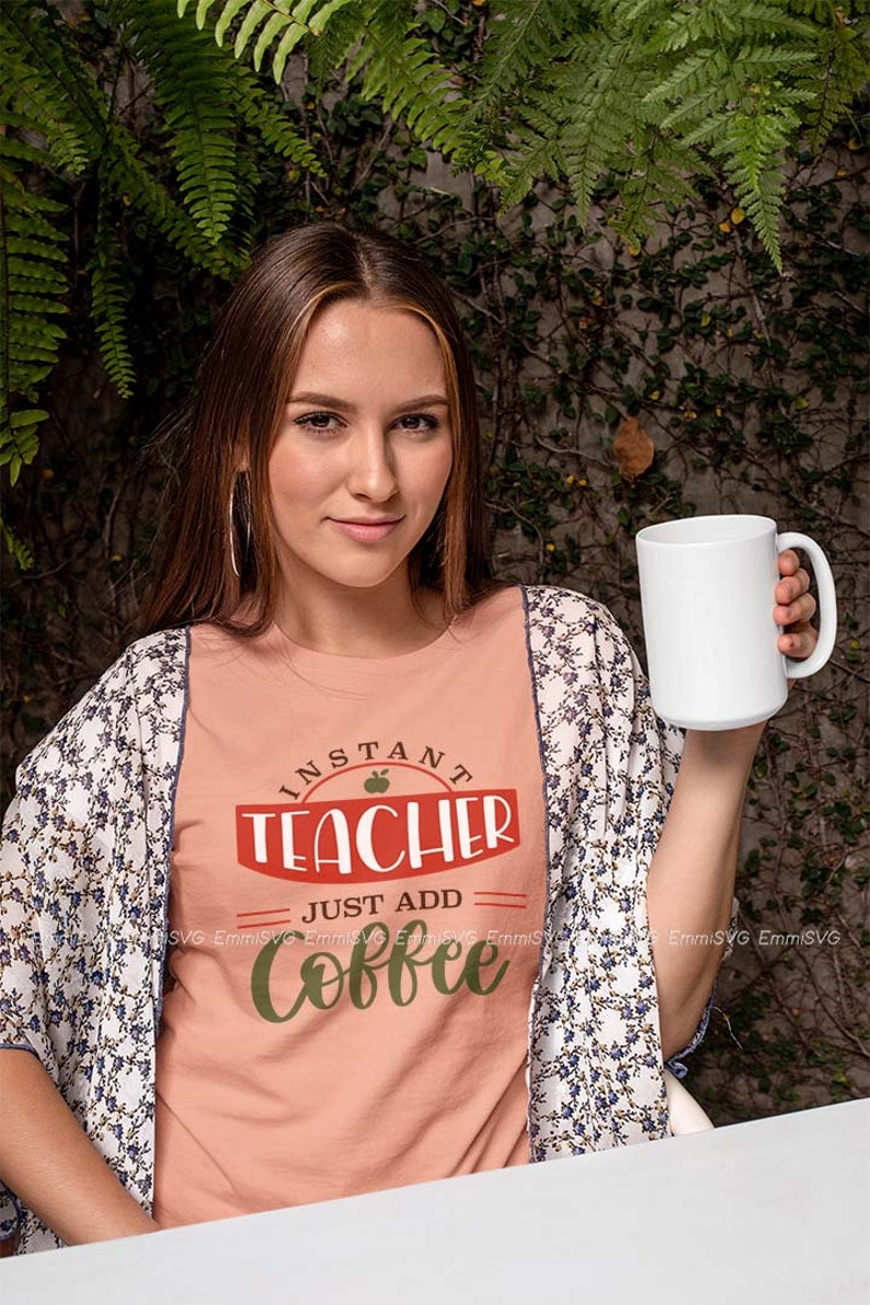 Teacher Coffee Svg, Teacher Saying Svg, Instant Teacher Coffee Svg ...