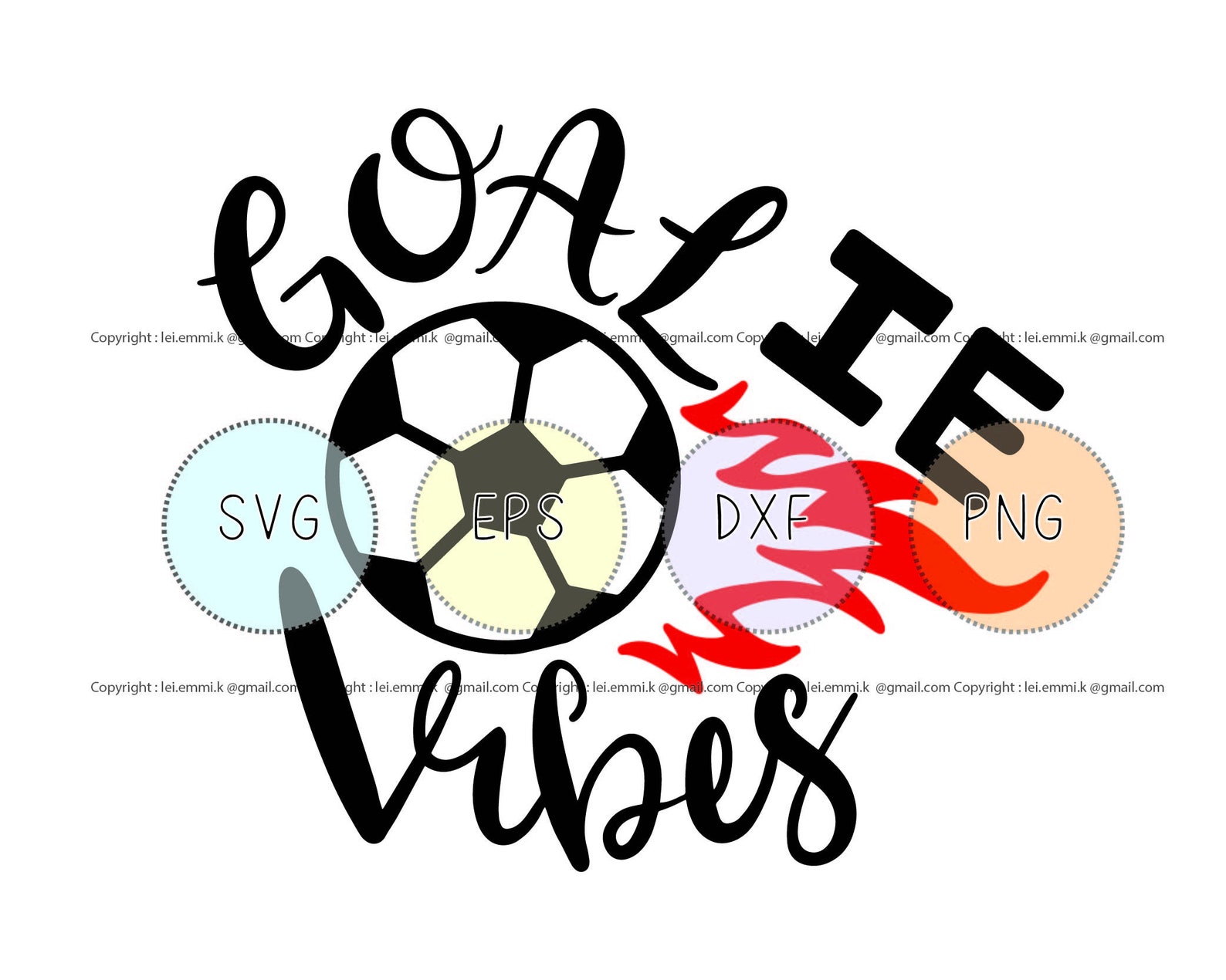 Soccer Goal Vibes Svg Files for Cricut and Silhouette Cameo. | Etsy